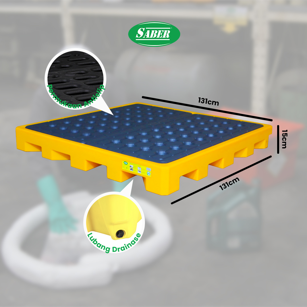 Saber | Spill Containment – SABER® Spill Deck 4 Drum